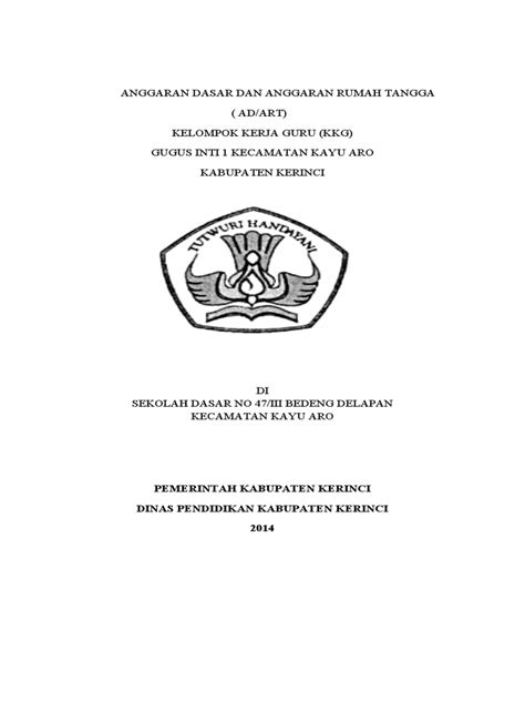 Contoh Ad Art Kelompok Kerja Pdf