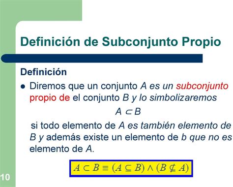 Definición De Subconjunto Qué Es Significado Y Concepto
