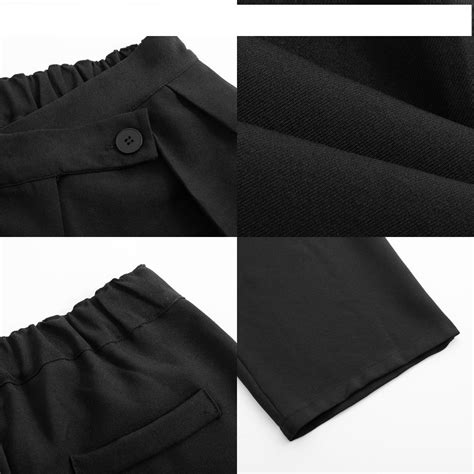 High Waist Wide Leg Casual Pants The Korean Fashion