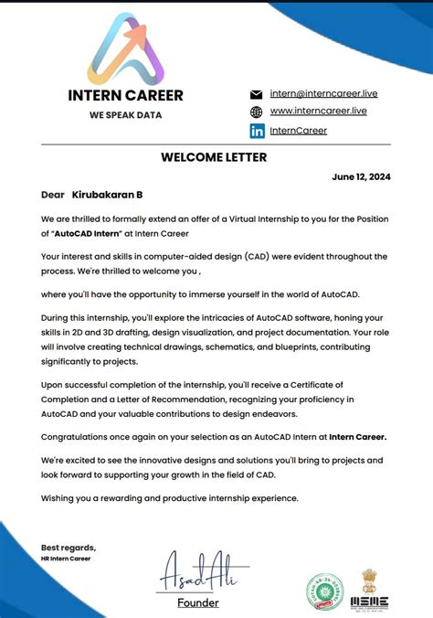 Kirubakaran B Snsct On Linkedin Autocad Interncareer Mechatronics