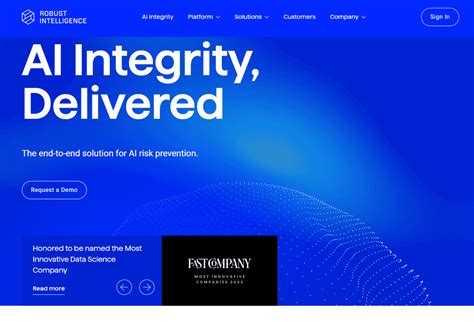 Robust Intelligence Ai Integrity And Risk Prevention