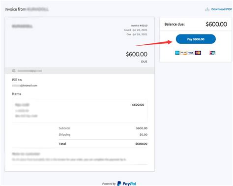 How To Paypal The Invoice