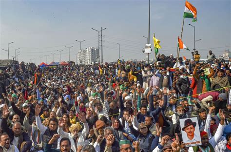 More Farmers Pour Into Protest Site At Ghazipur Border