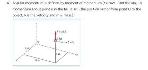 Angular Momentum Is Defined By Moment Of Momentum