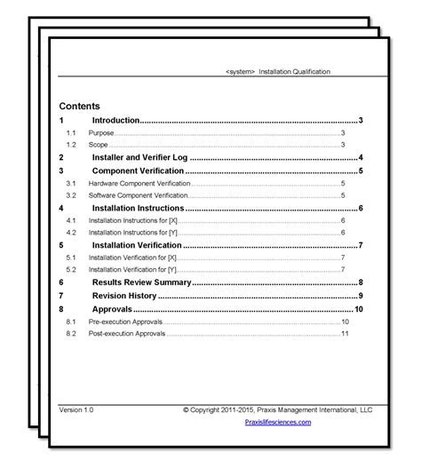 Software Validation Protocol Template Williamson