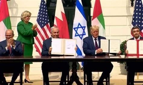 Israël Bahreïn Et Les Émirats Arabes Unis Signent Laccord Dabraham