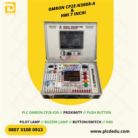 Plc Omron With Hmi Plcd