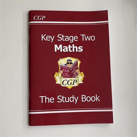 Brand New Cgp Maths Study Book Depop