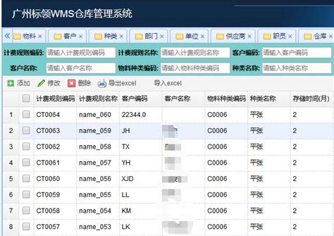 制造业智能WMS 仓储信息化管理系统