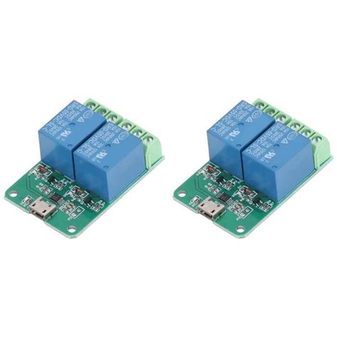 Module Relais Yosoo 2 Canaux 5v Plug And Play Protection Surintensité Cdiscount