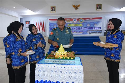 Lantamal VI Makassar Gelar Syukuran HUT Ke 52 Korpri Dengan Tema