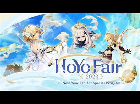 HoYoFair 2023 New Year Genshin Impact Fan Art Program A Marvelous