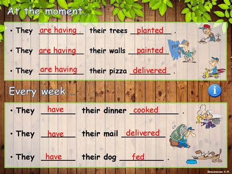 The Causative Rule Exercises презентация онлайн