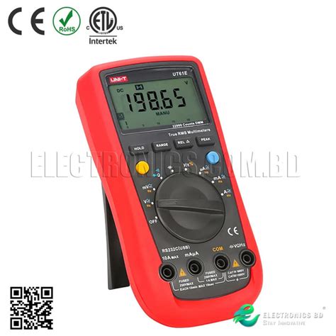 Uni T Ut61e Digital Multimeter Latest Price In Bangladesh Bd