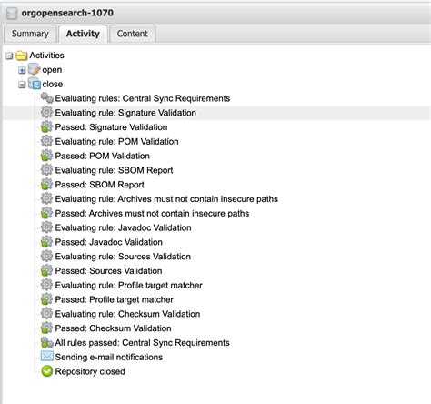 Release Release Version 136 · Issue 2650 · Opensearch Project