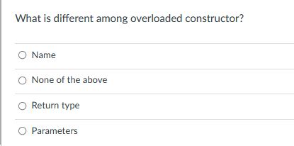 Solved Which Is The Correct Example Of A Unary Operator Chegg