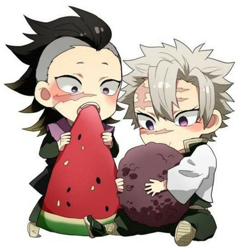 不死川玄弥ᵃⁿᵈ不死川実弥 鬼滅の刃 鬼滅の刃 Anime Minh Họa Manga Dễ Thương