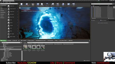 portal effect in unreal engine 4 inspired from unreal engine 5 portal ue4 niagara portal