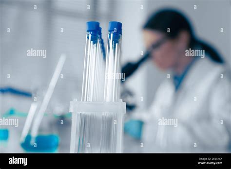 The Focused Laboratory Research Setting Equipped With Various Test