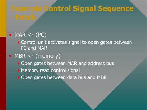 PPT CS364 CH16 Control Unit Operation PowerPoint Presentation Free Download ID 659683