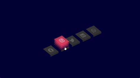 Css 3d Social Media Icon Hover Effects Fontawesome Iconscodinglover