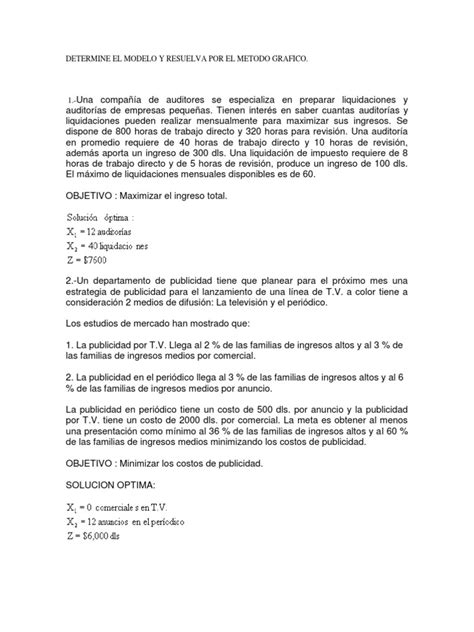 Pdf Metodo Grafico Gestion Dokumen Tips