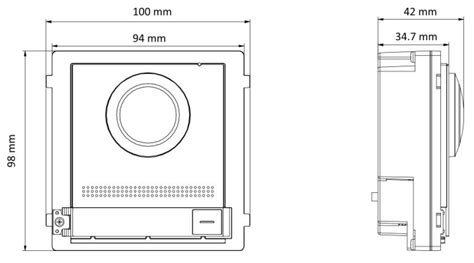Hikvision DS KD IME B S Pro Modular Door Station
