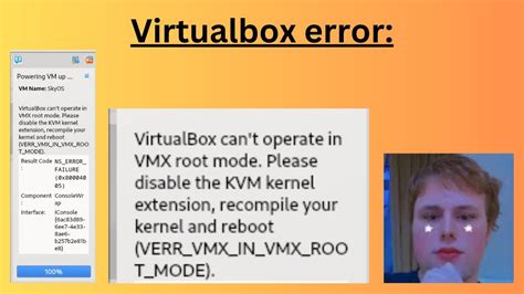 Virtualbox Error Virtualbox Cant Operate In Vmx Root Mode Youtube
