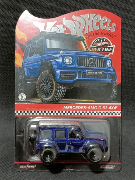 Hot Wheels RLC Red Line Club Mercedes AMG G63 Hobbies Toys Toys