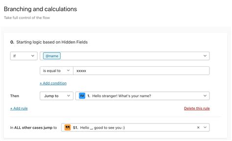 Add Logic To Hidden Fields Help Center Typeform