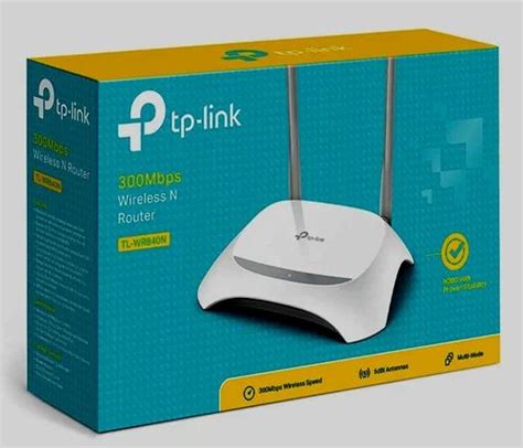 White TP Link MBPS Wi Fi Router TL WR N For Home Office At