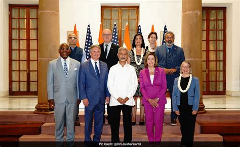 S Jaishankar Meets Us Congressional Delegation Hails Their Support For