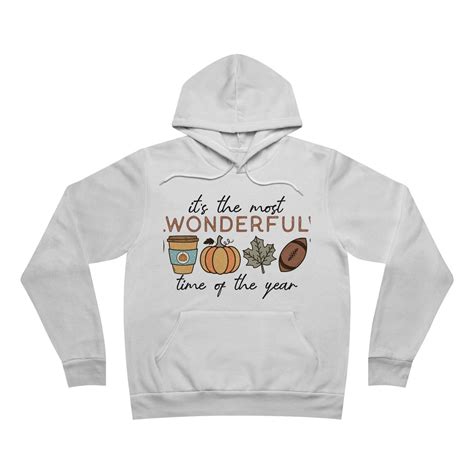 Fall Fashion Unisex Pullover Hoodie Fall Themed Hooded Sweatshirt Fall