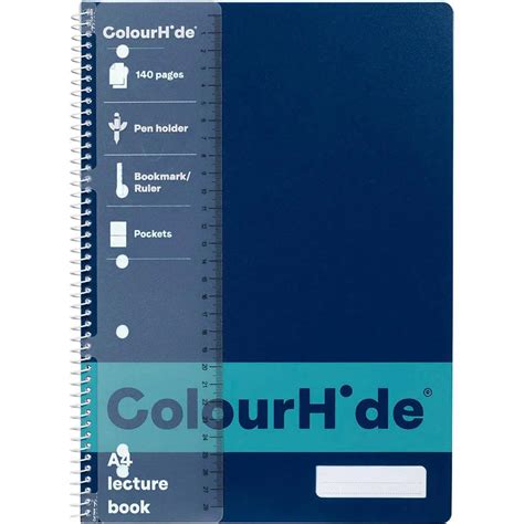 Colourhide A4 Notebook 120 Pages