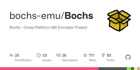 Bochs Emu Bochs Announcements Discussions GitHub