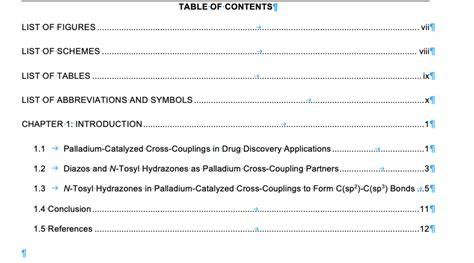 Inconsistent Spacing In Toc Within Same Header Rmicrosoftword