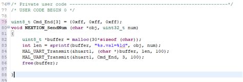 solved i could not print the data coming from the slave d