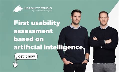 Do A First Usability Assessment Based On Artificial Intelligence By Blickdigital Fiverr