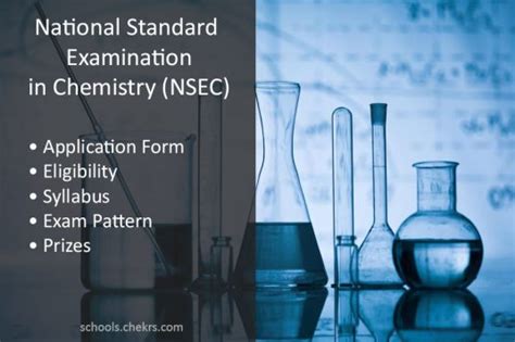 Nsec 2025 Chemistry Olympiad Application Form Eligibility Dates Result