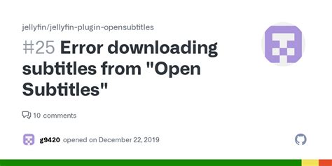 Error Downloading Subtitles From Open Subtitles · Issue 25