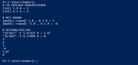 Zahlen In Powershell Pi Potenz Wurzel Runden Itnator Net