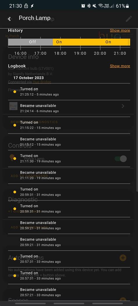 Philips Hue Bulb Keeps Going Unavailable R Homeassistant