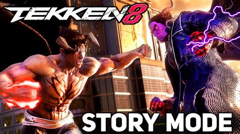 TEKKEN 8 Story Mode Demo JIN VS KAZUYA CHAPTER 1 YouTube