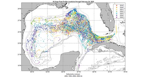 Ugos Initiative Achieves 10000 Temperature And Salinity Profiles With Autonomous Floats Ocean