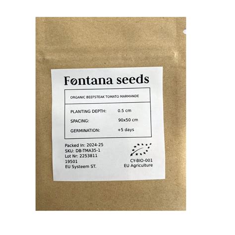 Organic Tomato Marmande Grow Bio Tomatoes From Seed Fontana Seeds