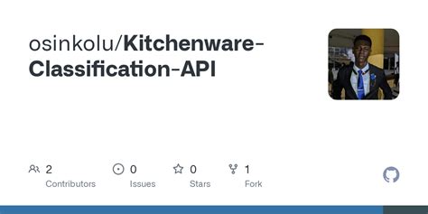 GitHub Osinkolu Kitchenware Classification API