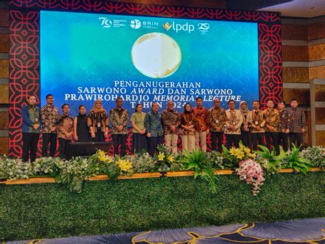 Prof Dr Bens Pardamean Honored With The Sarwono Award 2024 A