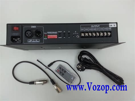 dmx integration rgb led controller for multiply lights