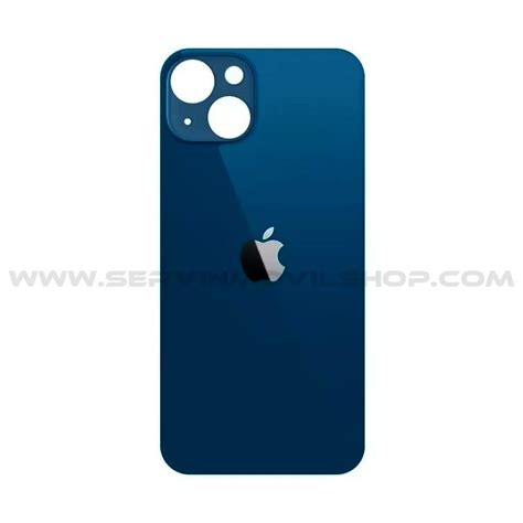 Tapa Trasera IPhone 13 Azul BIG HOLE Servinmovilshop