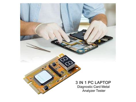 3 In 1 Mini Pcipci Elpc Diagnostic Card Pc Debug Tool